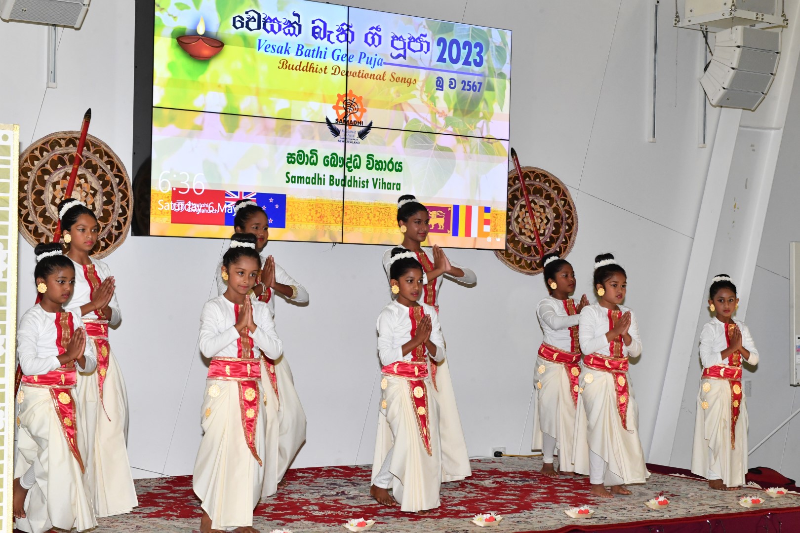 Vesak Bathi Gee Puja 2023 (Buddhist Devotional Songs) - Samadhi ...